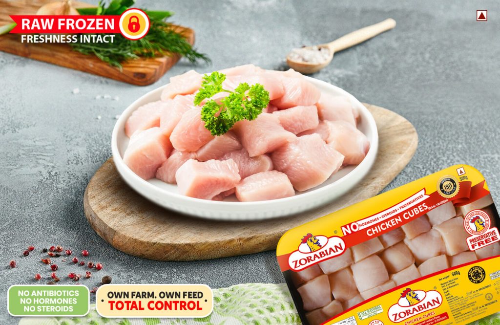 Order Frozen Chicken Cubes Online & Shops Near You