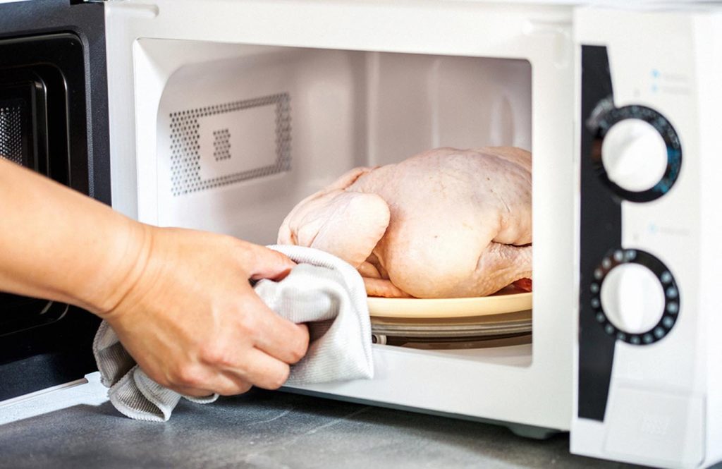 Defrosting and Thawing Chicken Safely at Home.